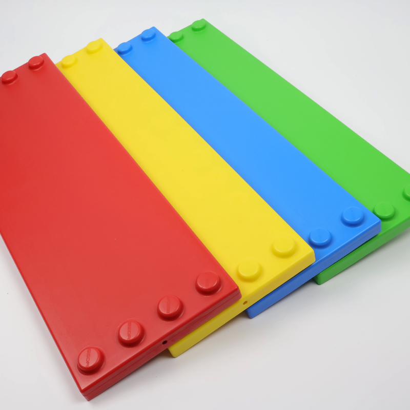 Juego ESDA con 4 placas para construir en distintos colores
